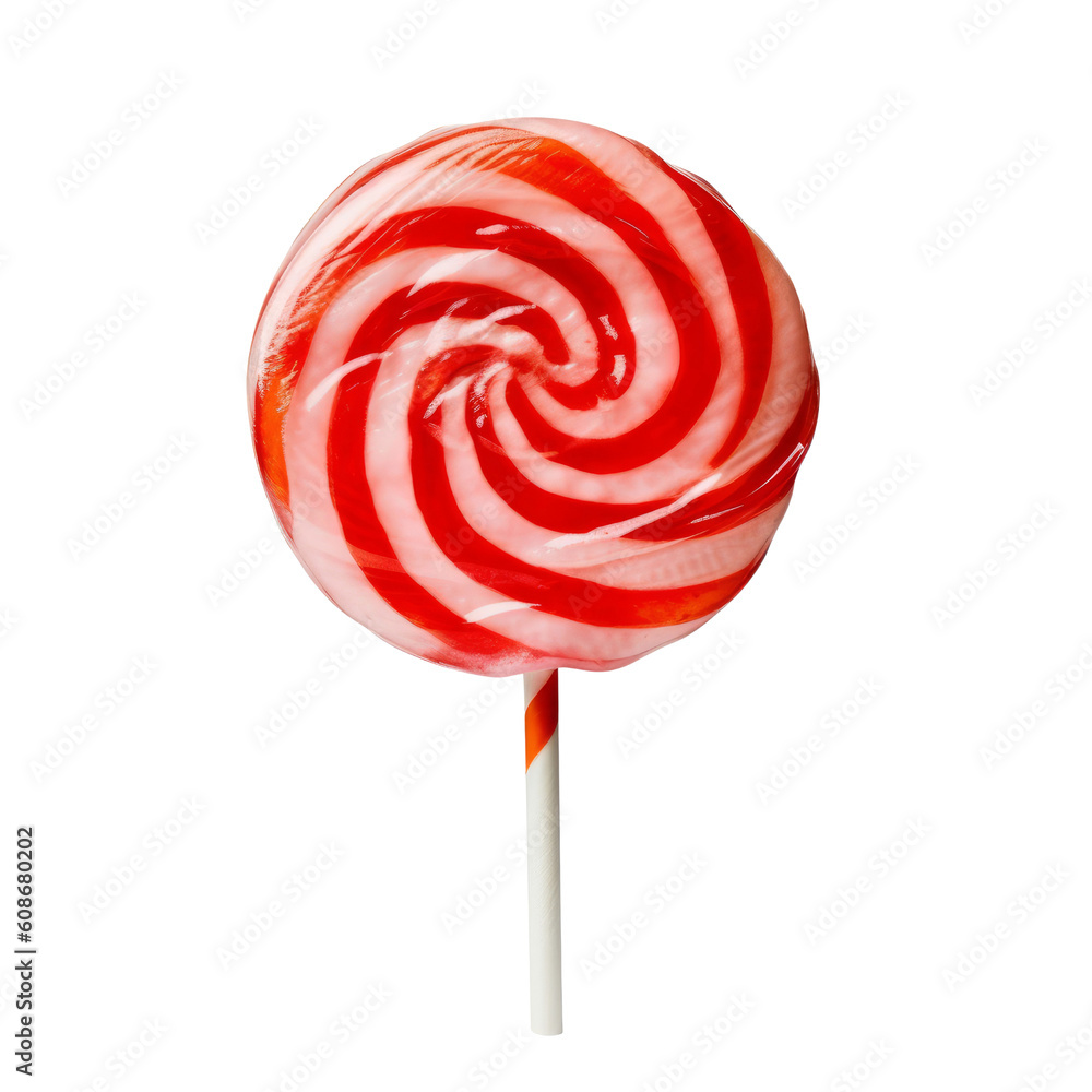 lollipop isolated on transparent background cutout Stock Illustration ...