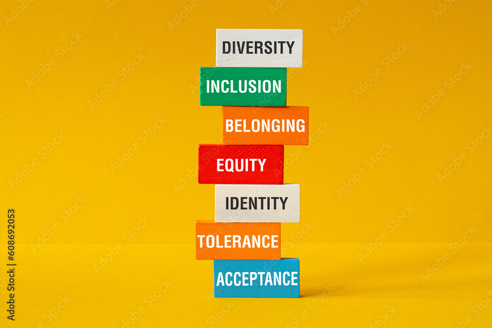Diversity,belonging, inclusion, equity, identity, tolerance, acceptance ...