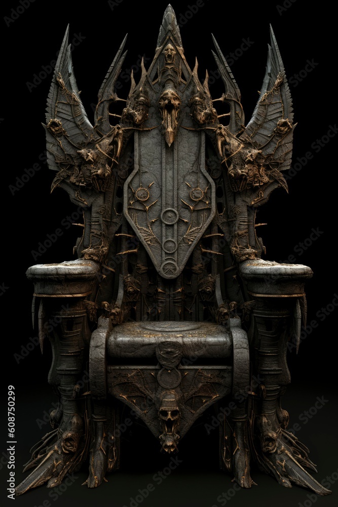 Gothic Skull Throne
