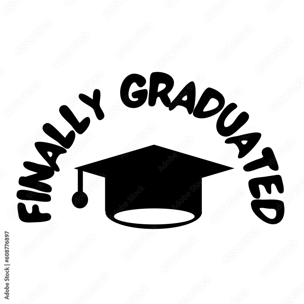 graduation cap clipart, graduation day clipart, graduation calligraphy ...