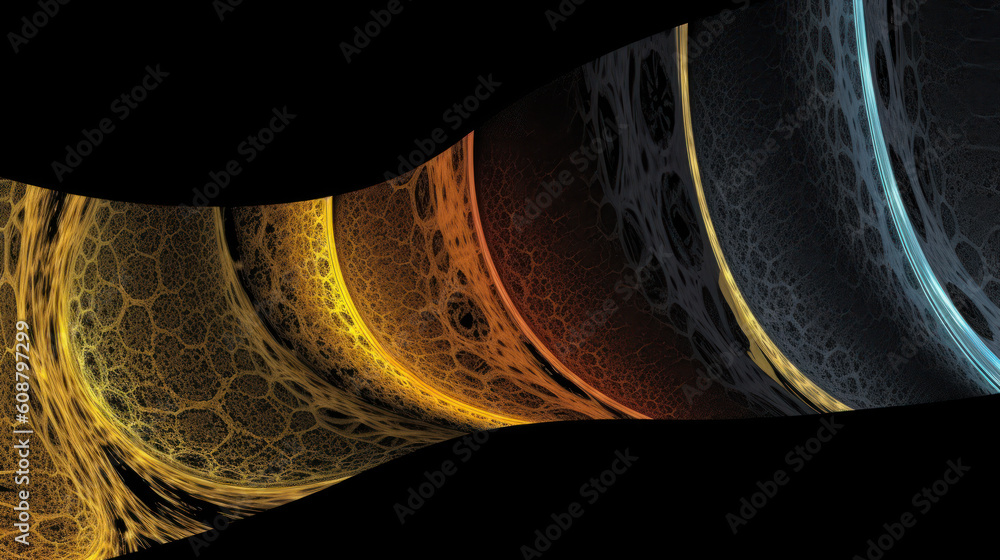 Golden Cascade: The Fractal Evolution of Ferrofluid in Gradient Majesty ...