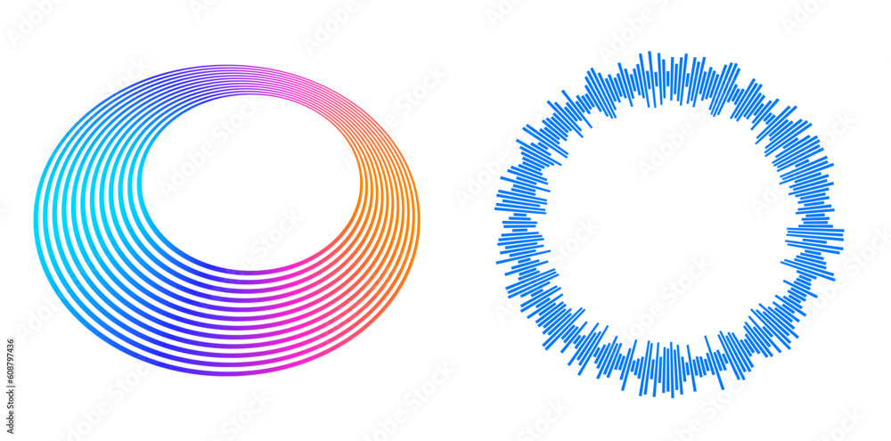 Color equalizer isolated on white background. Vector illustration ...