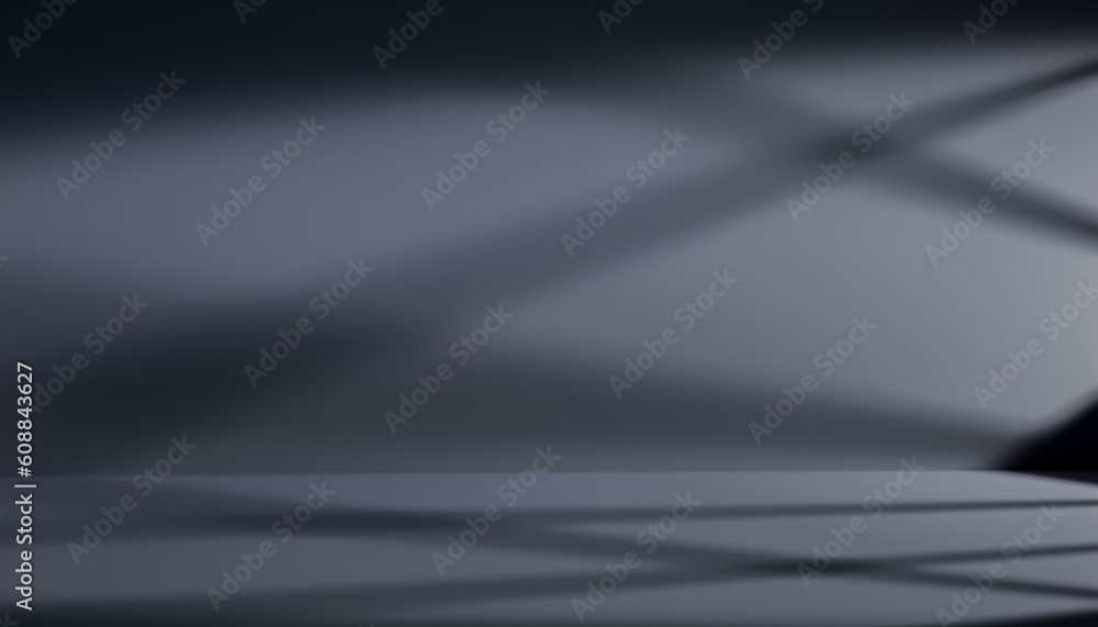 Abstract gradient deep night blue studio background for product ...