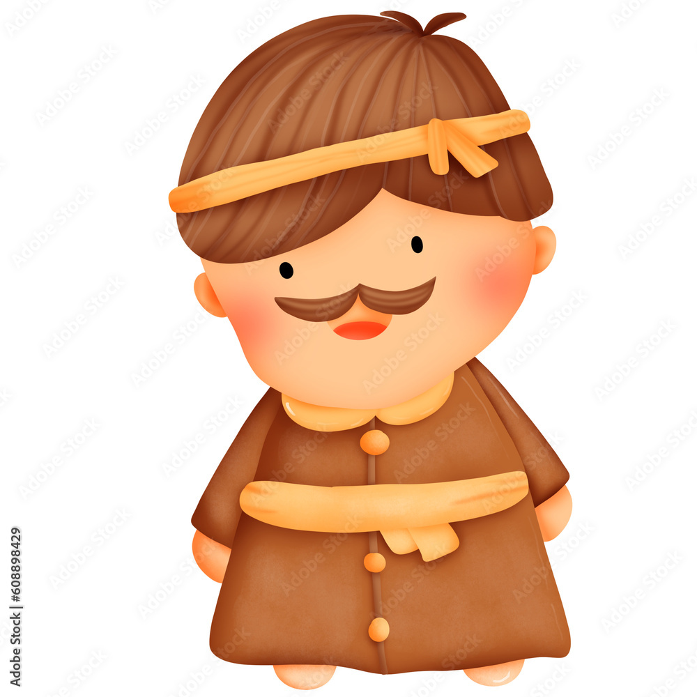 Jonah and the whale cartoon character clipart.watercolor bible story ...