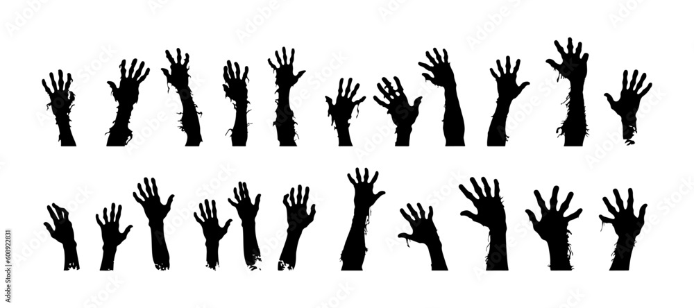 Evil Hand Silhouette