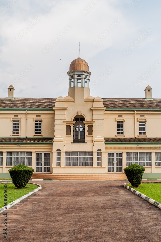 Royal Palace of the King of Buganda in Kampala, Uganda Stock Photo ...