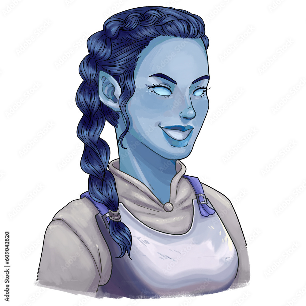 PNG transparent background fantasy character illustration. Female ...