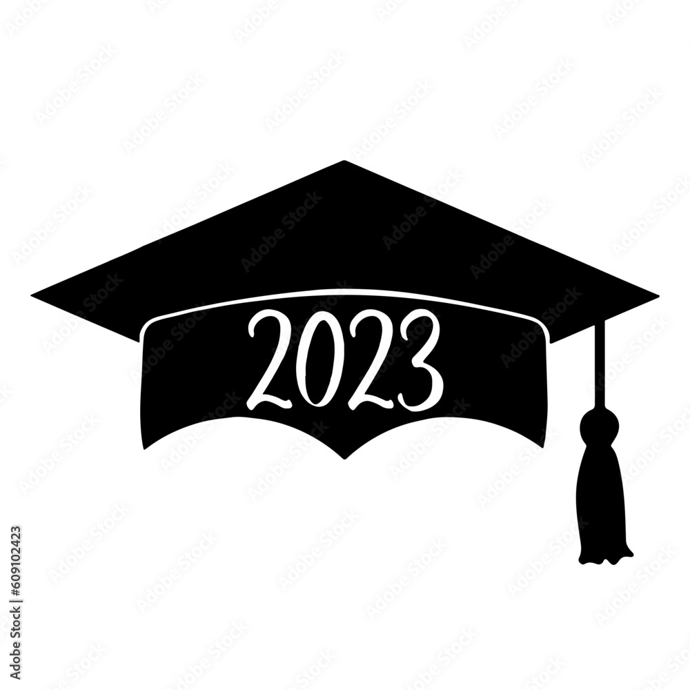 Graduation Cap 2023 SVG, Graduation Cap SVG, Graduation 2023, Class of ...