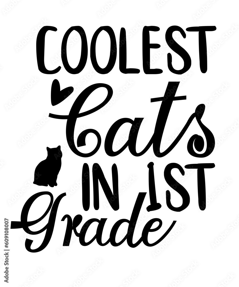 Vetor de Funny Cat SVG Bundle, Cat SVG, Kitten SVG, Cat lady svg, crazy ...