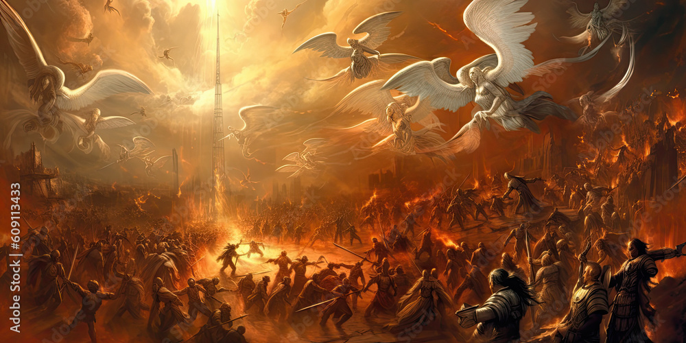 Heaven Vs Hell Wallpaper