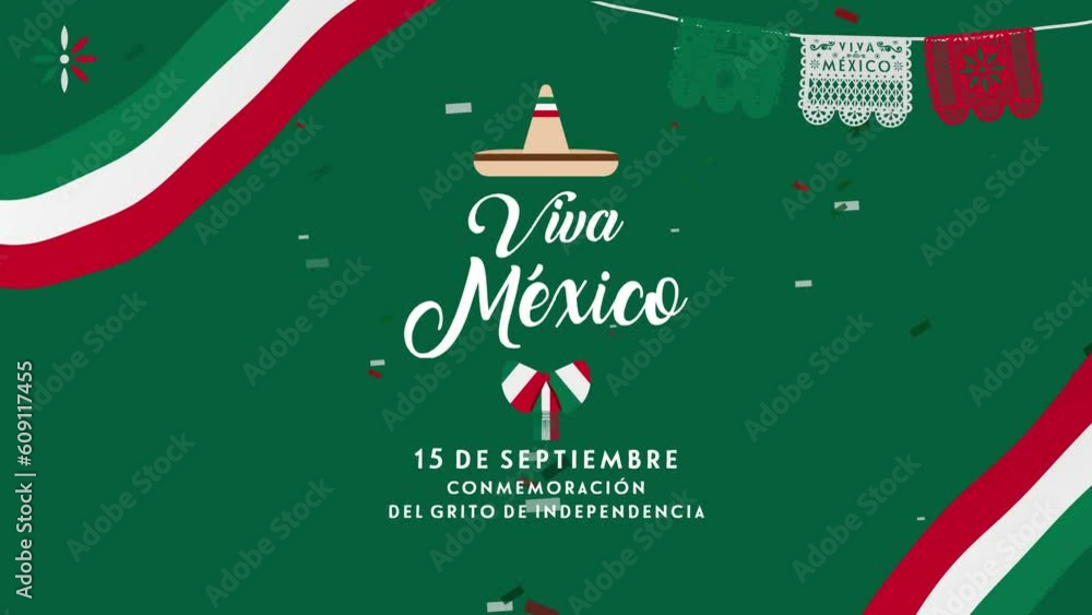 15th of September, Mexican Independence Day. An invitation for the ...