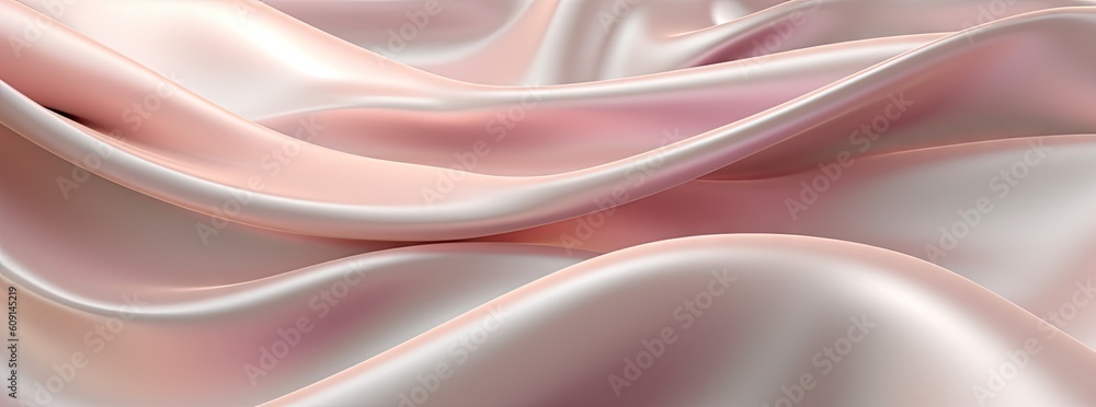 Smooth Pink Silk Texture