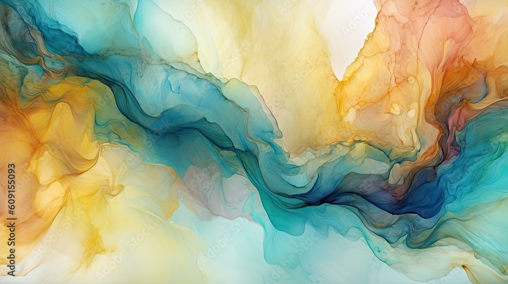 Fluid abstract background with an energetic feel using combination of ...