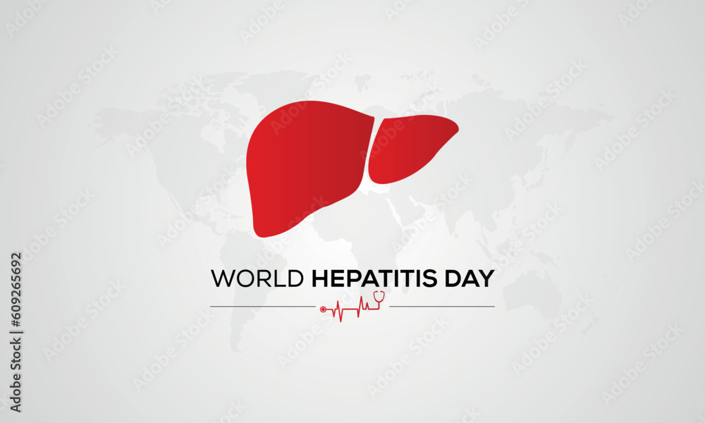 world hepatitis day, hepatitis background template, hepatitis awareness ...