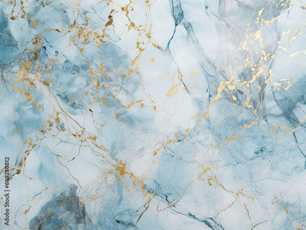 Alcohol Background. Navy blue, White and Gold Streaks. Ocean Water ...
