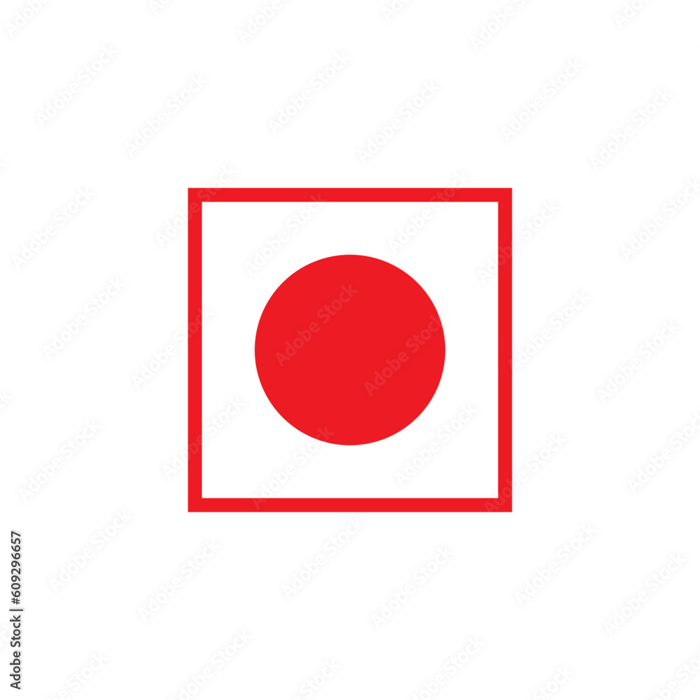 Non-Vegetarian Symbol. Non-Vegetarian Symbol. Non-Veg Icon. Red Sign ...