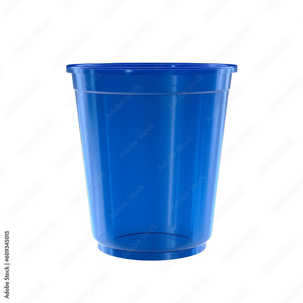 Blue plastic cups for dricks, png file. Transparent Background with ...