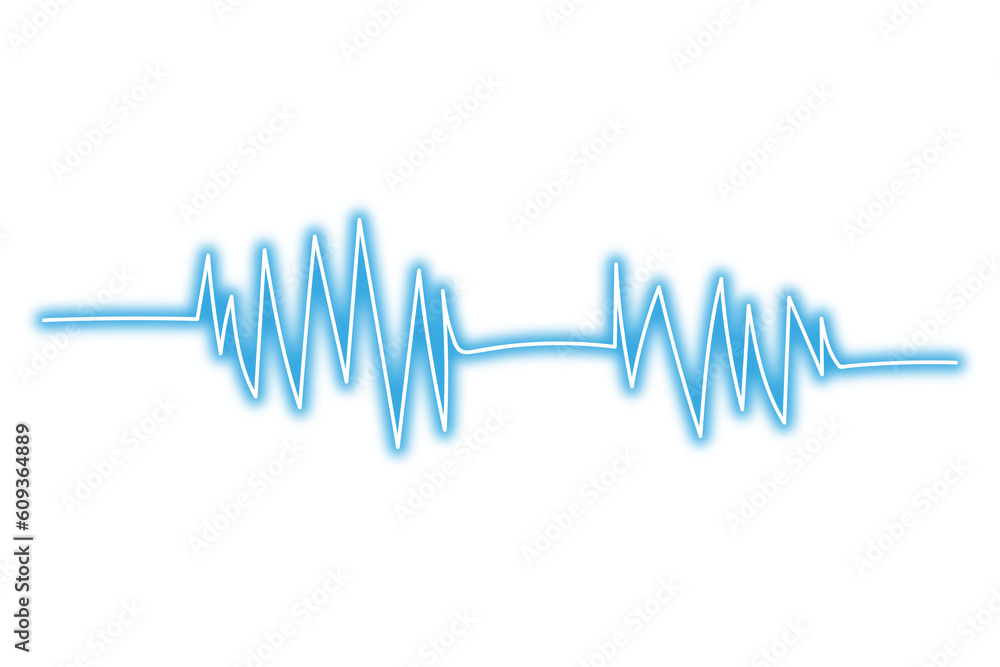 Neon shiny line png. Glowing blue line on transparent background. Stock ...