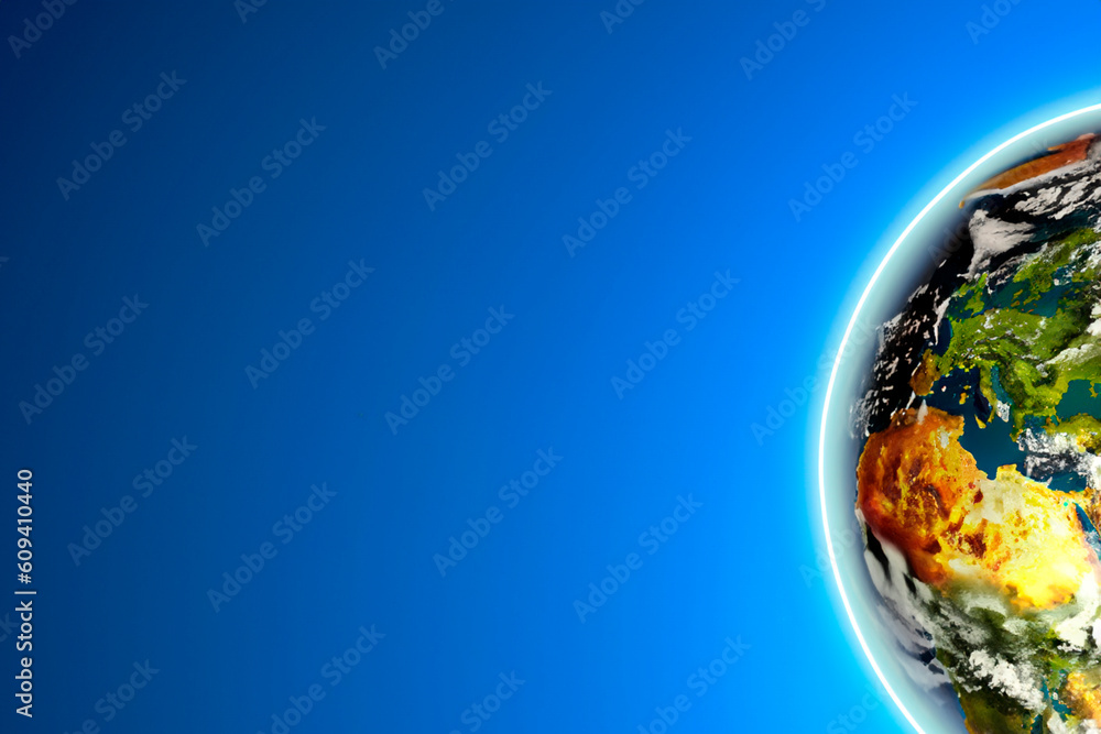 Environment. World environment day 2023. 3d concept background. Ecology ...