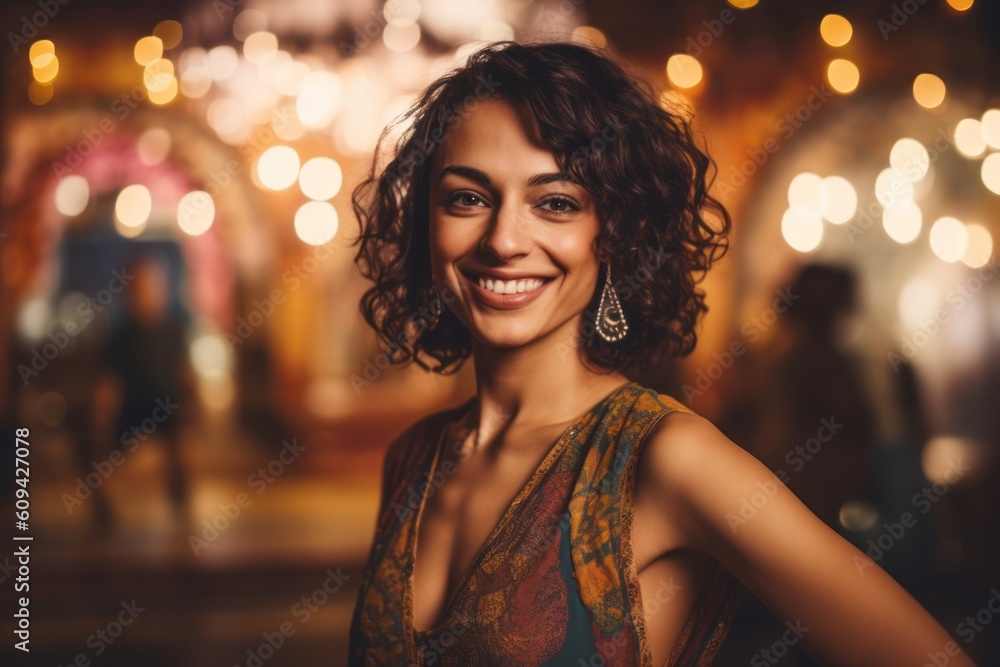 Medium shot portrait photography of a satisfied woman in her 30s that ...