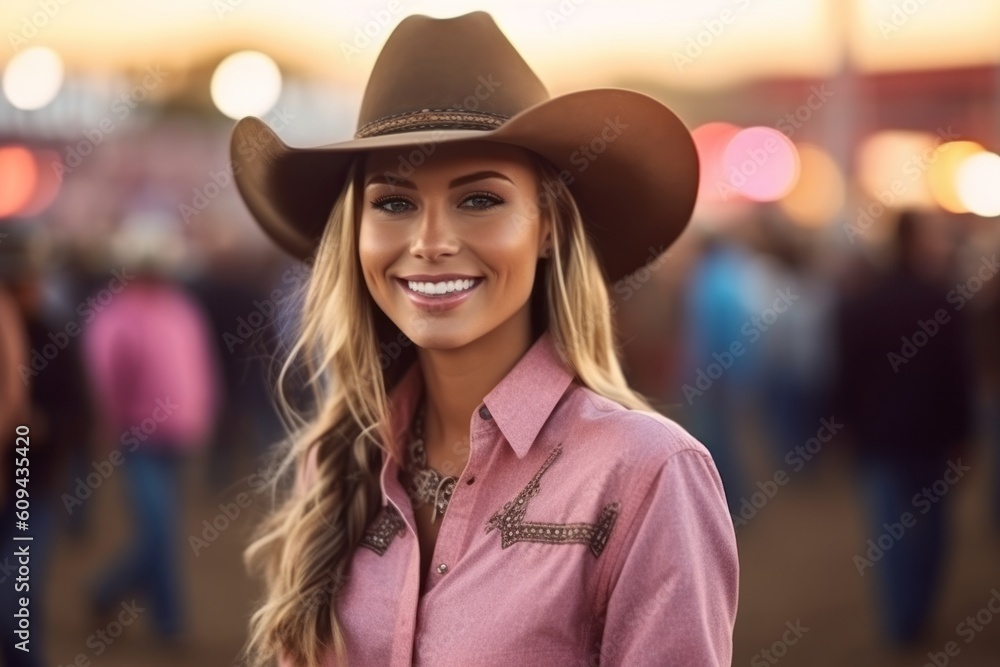Medium shot portrait photography of a pleased woman in her 20s that is ...