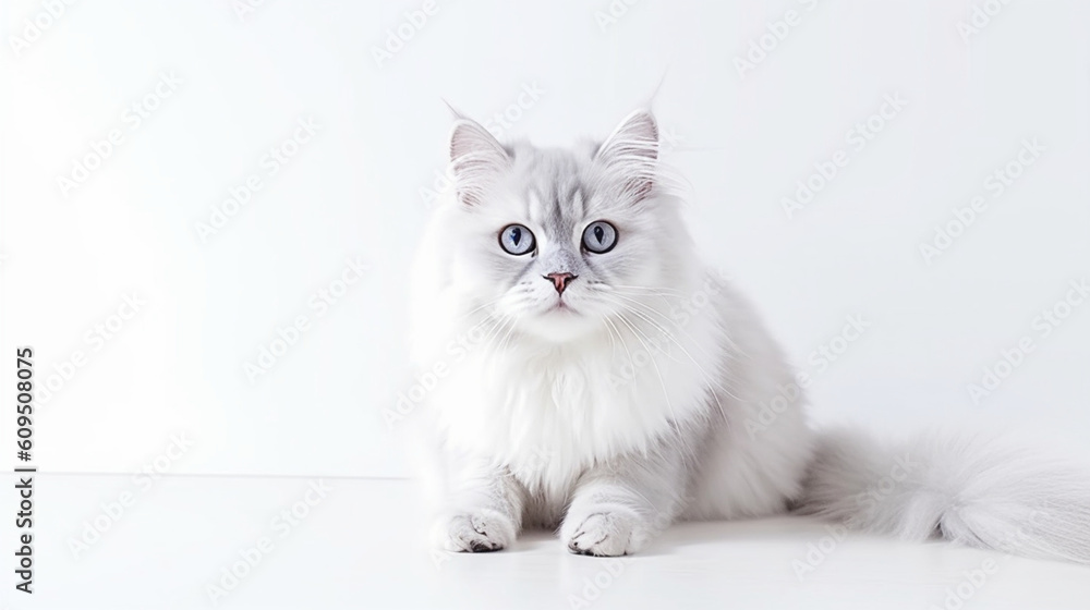 adorable-white-cat-on-a-white-background-in-different-poses-cat-for