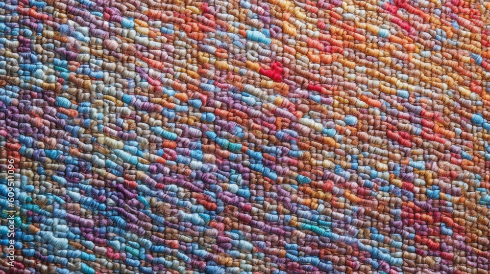 Multicolor tweed fabric. Highly defined tweed texture. AI generated ...