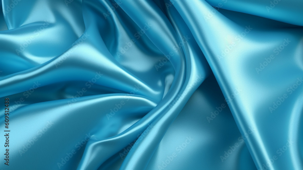 Blue latex fabric. Highly defined latex texture. AI generated imagen ...