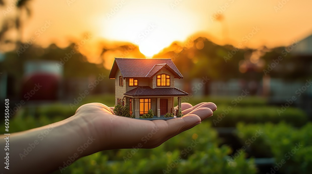 Precious home on the hands of a happy family and real estate investment ...