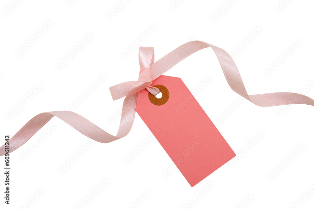 Pink Price Tag Png