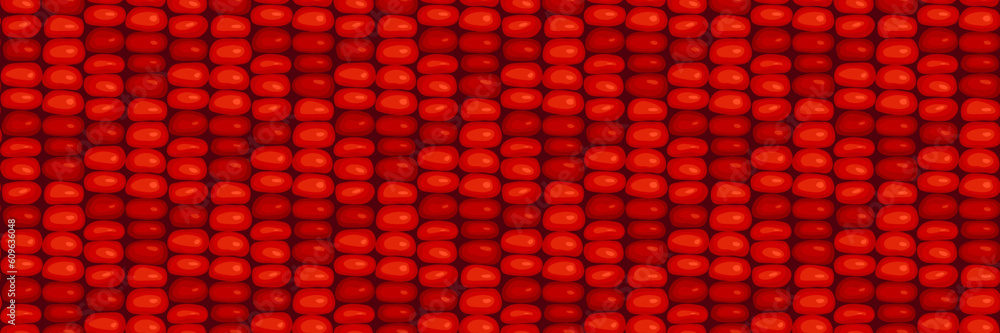 Flint corn kernels, seeds, grains, texture seamless pattern design ...
