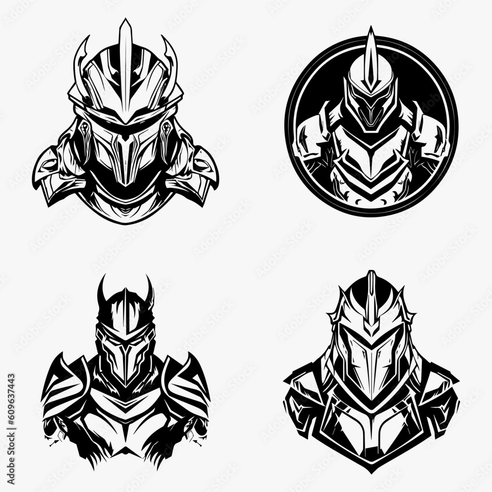 Guardian Shield Logo Forge a powerful brand identity with an armor ...