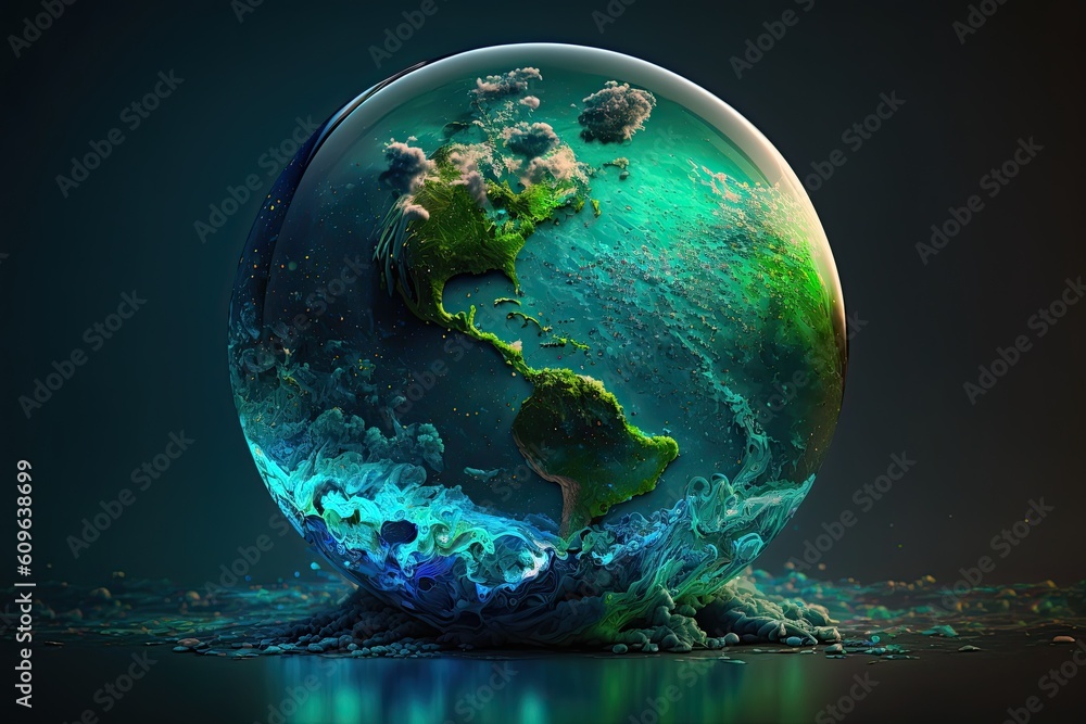 Fossil fuels and climate change crisis concept. Fossil fuels produce ...