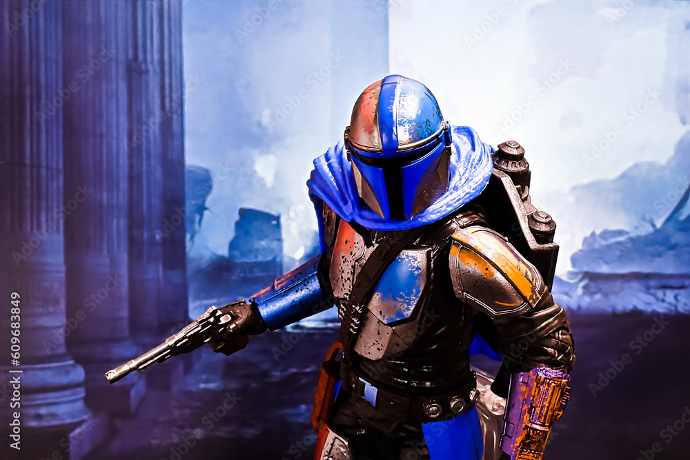 Osaka,Japan - June 5 , 2023 : JANGO FETT fictional character from ...