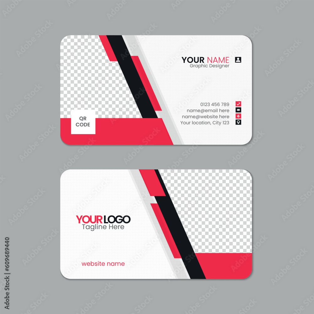 Grafika wektorowa Stock: Modern clean fresh professional Round corner ... Grafika wektorowa Stock: Modern clean fresh professional Round corner ...