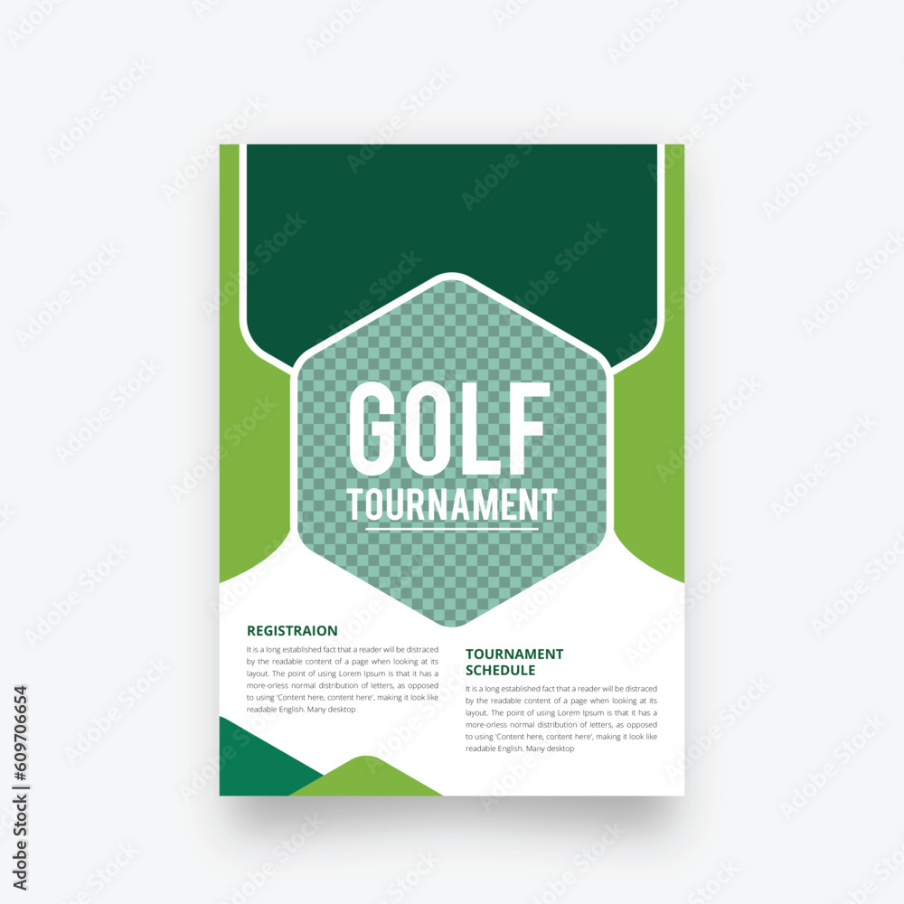 Golf tournament flyer template, Championship or Tournament Event Poster ...