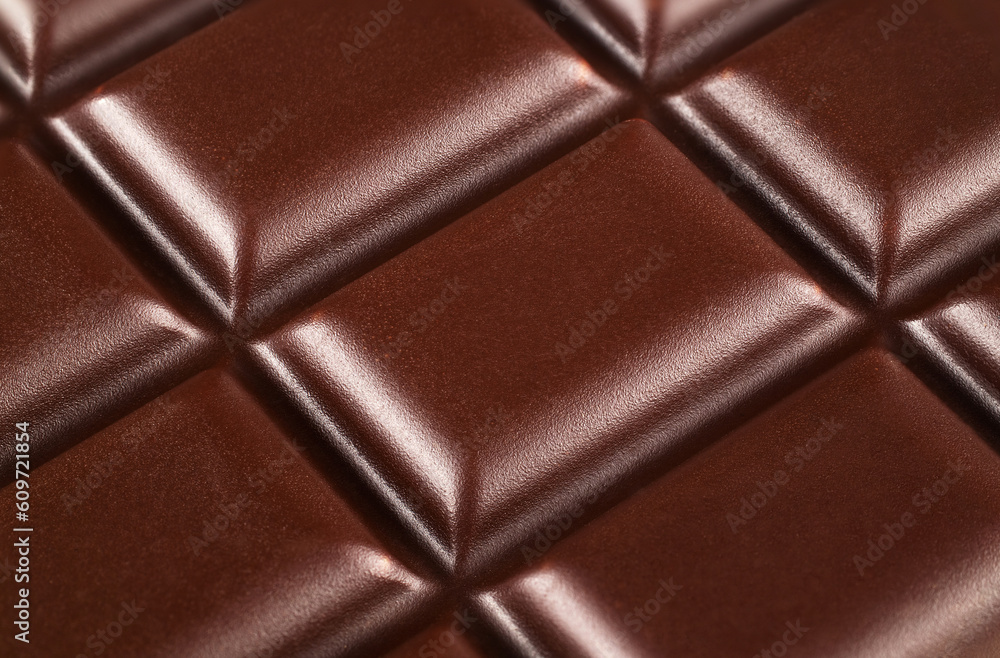 Extra close up of chocolate bar background. Chocolate bar texture ...