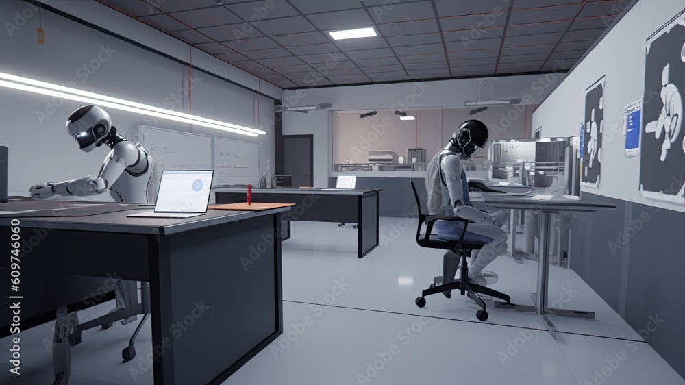 Virtual reality training simulation with AI-assisted learning created ...