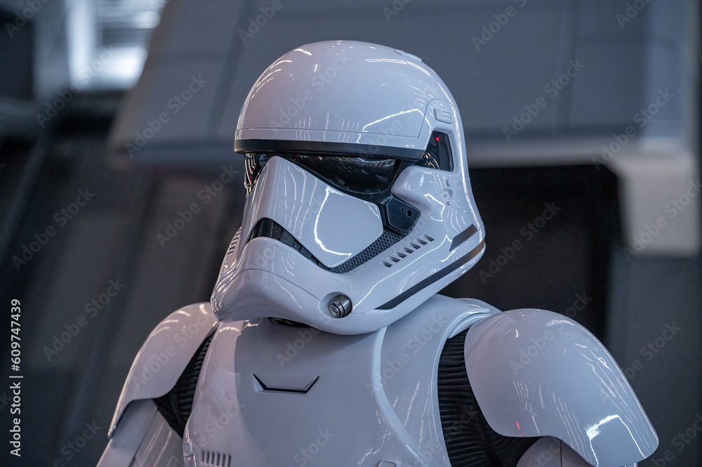 Stormtrooper Star Wars characters at Disney Hollywood Studios Stock ...