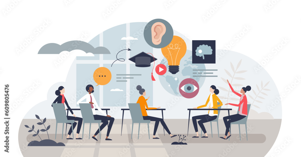 Academic training with education and knowledge learning tiny person ...