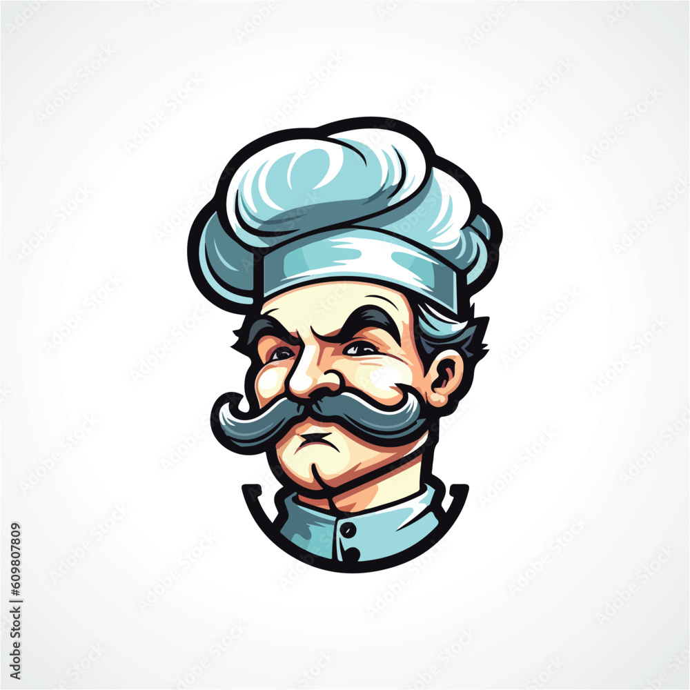 Chef Mascot Logo Design Cook Mascot Logo Design Cook Logo Design Chef ...