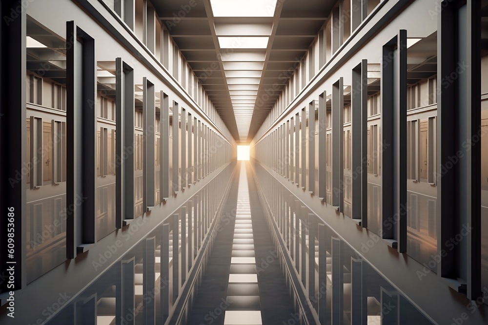 Infinity Unveiled: A Modern Marvel in Design - Endless Corridor of ...