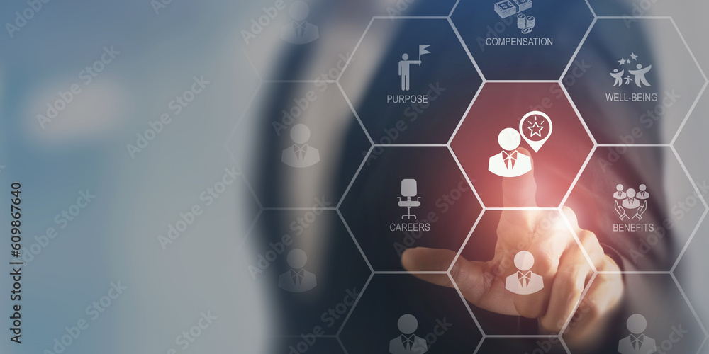 Poster Employee value proposition (EVP) strategy concept – Wall Art ...