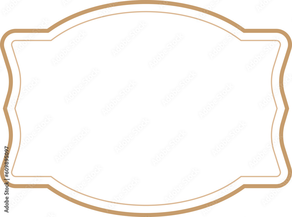 Vintage label frames, decorative vintage borders, logo design frame ...