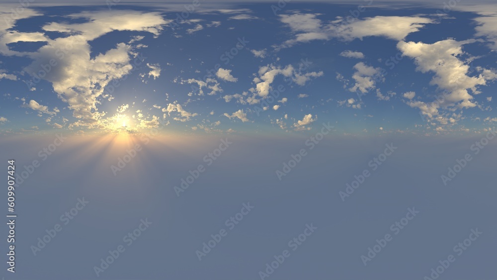 Beautiful 360° HDR sky maps in 4K resolution for 3d & cinema 4d Stock ...