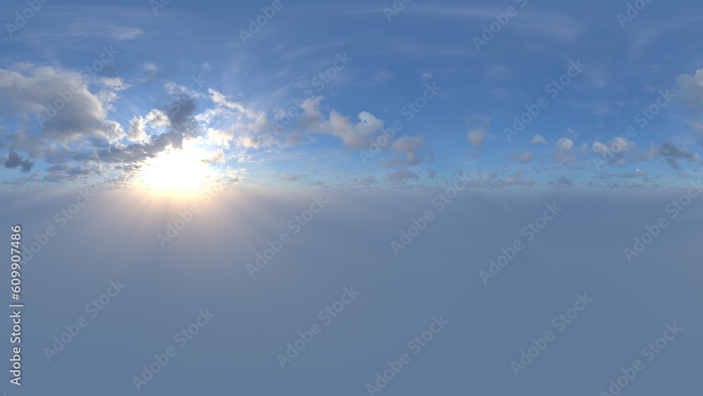 Beautiful 360° HDR sky maps in 4K resolution for 3d & cinema 4d Stock ...