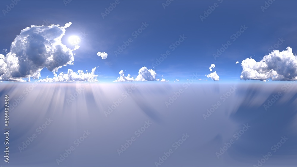 Beautiful 360° HDR sky maps in 4K resolution for 3d & cinema 4d Stock ...