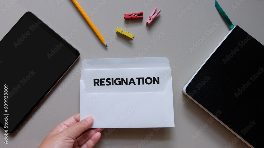 Letter of resignation, Concept of termination of employment and ...