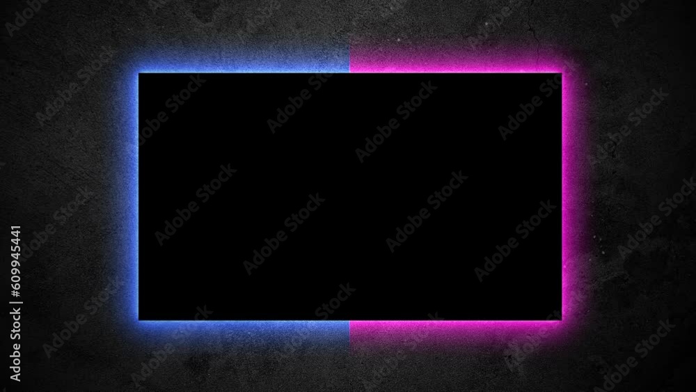 Colorful template glow color background modern black screen design with ...