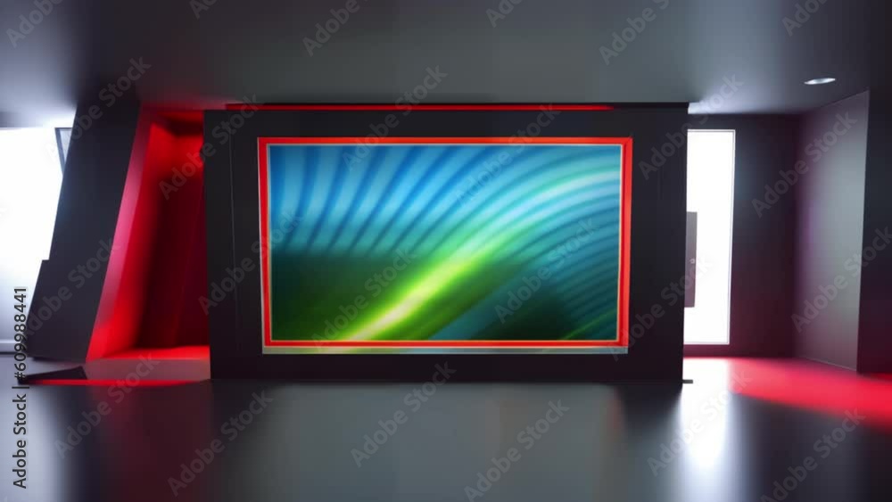 Versatile Virtual Set - Empowering Creativity with Chroma Footage Stock ...